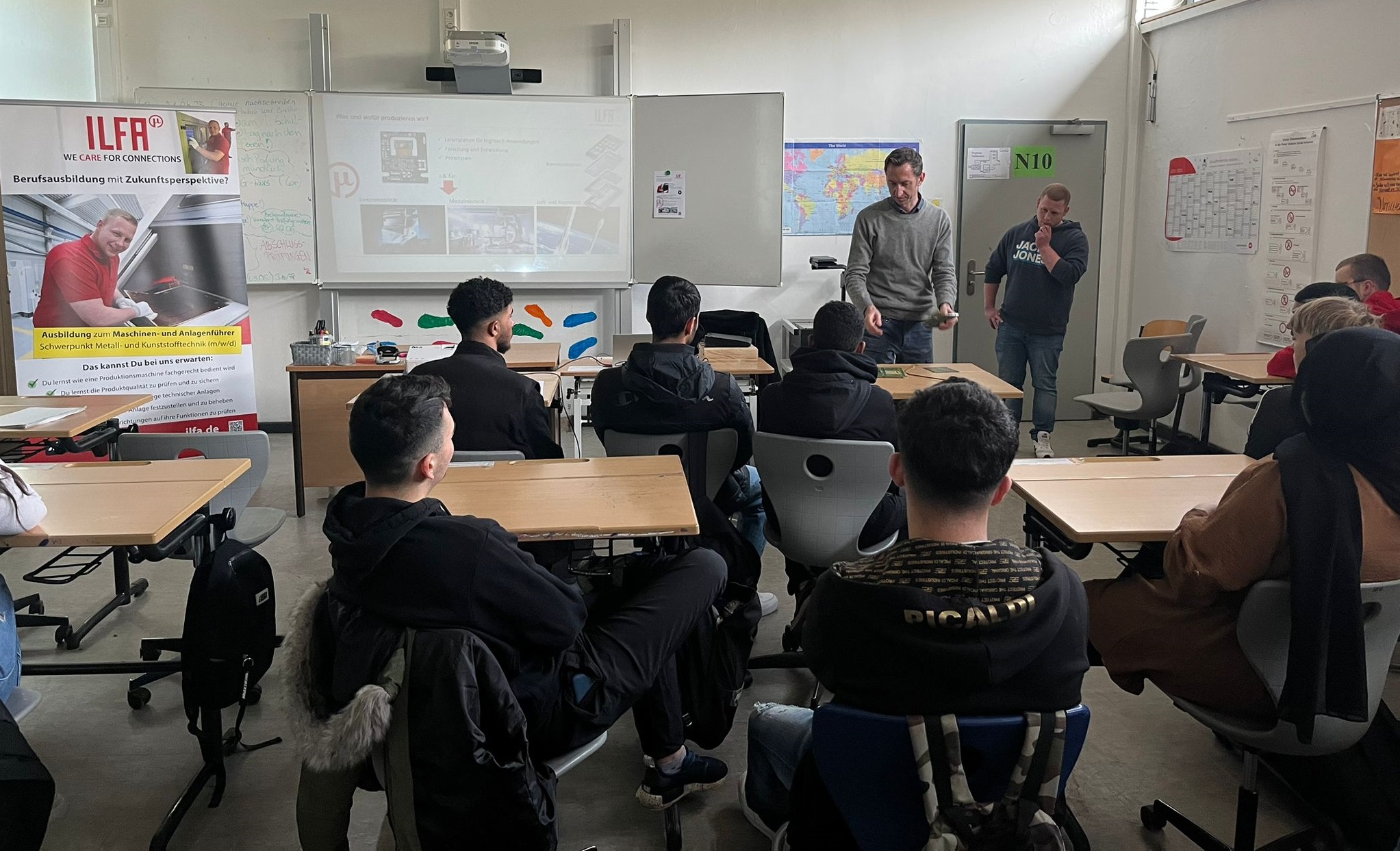 ILFA stellt Ausbildungberufe an der Peter-Ustinov-Schule vor - ILFA ...