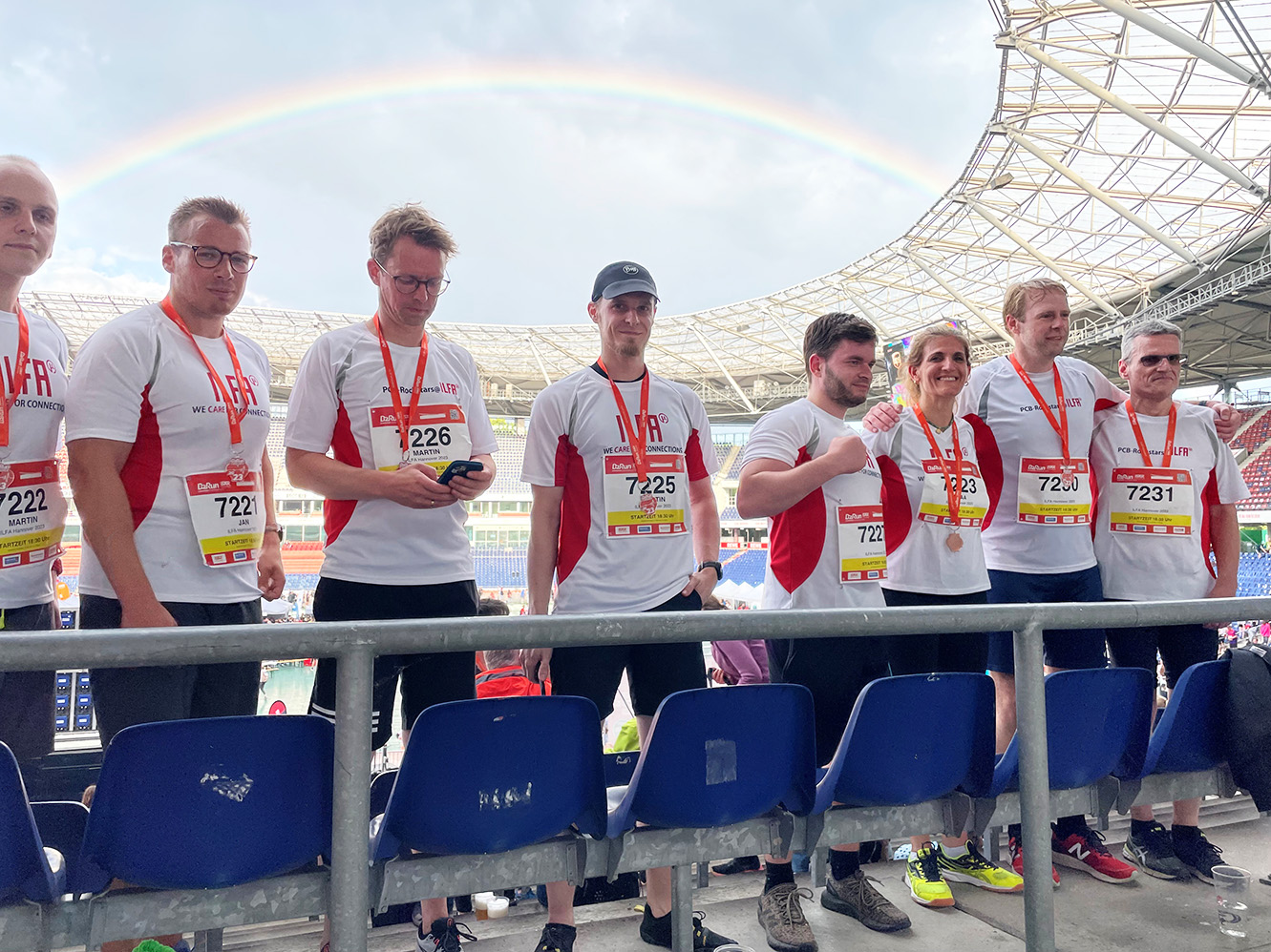 ILFA nimmt am B2Run Firmenlauf 2023 teil - ILFA Feinstleiter Technologie